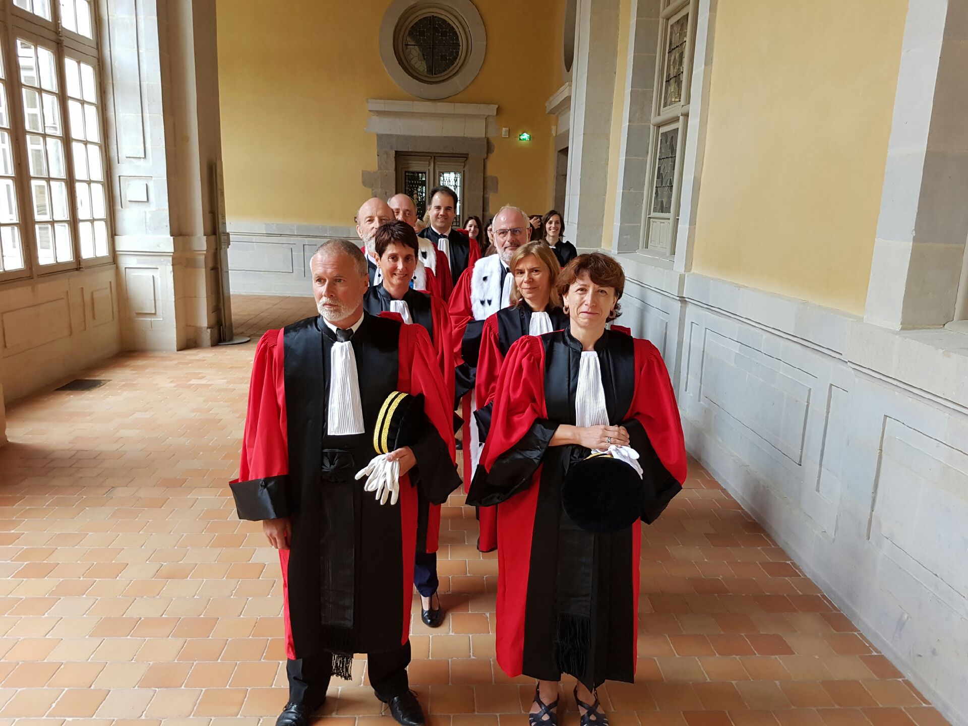 Audience de présentation des nouveaux magistrats et fonctionnaires de ...